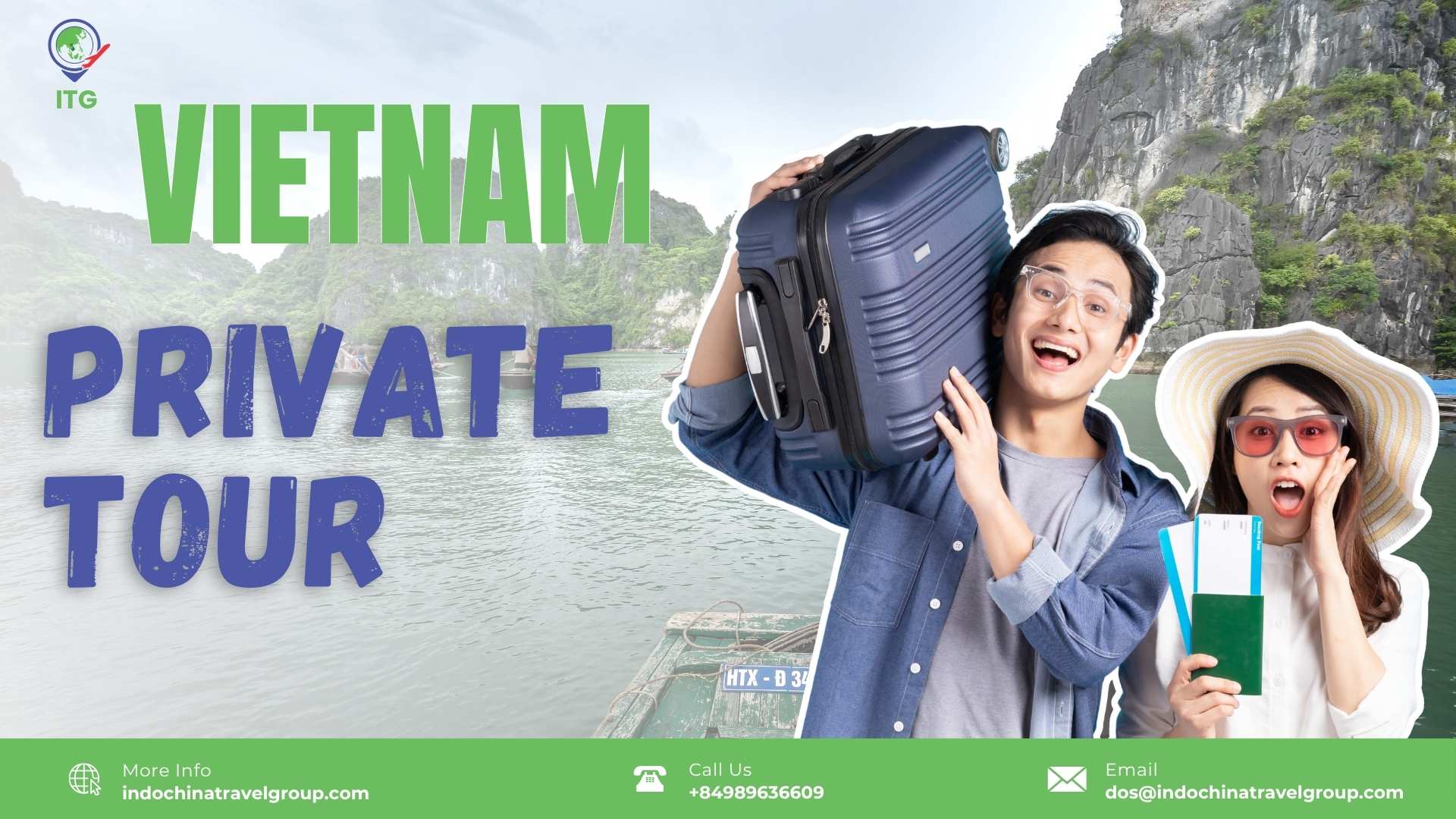 Vietnam Private Tour Packages 2026 & 2027 | From $705/Person | ITG
